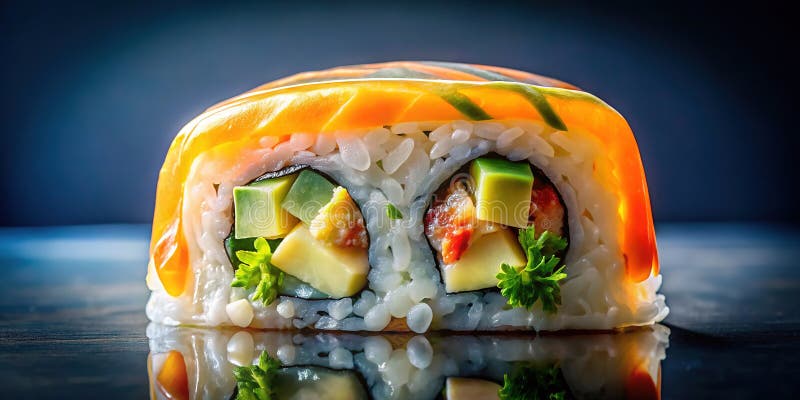 A Fusion of Flavor and Form Abstract Sushi Art Photography Captivates ...