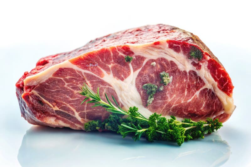 Stunning DoubleExposed Raw Marbled Ribeye Steak a Culinary Masterpiece ...
