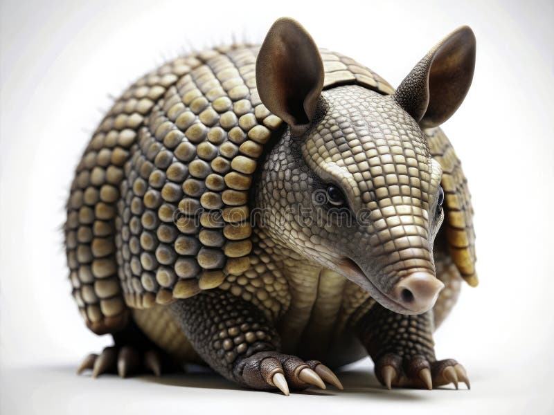 A Stunning 3DRendered Portrait of an Armadillo Exquisite Detail and ...