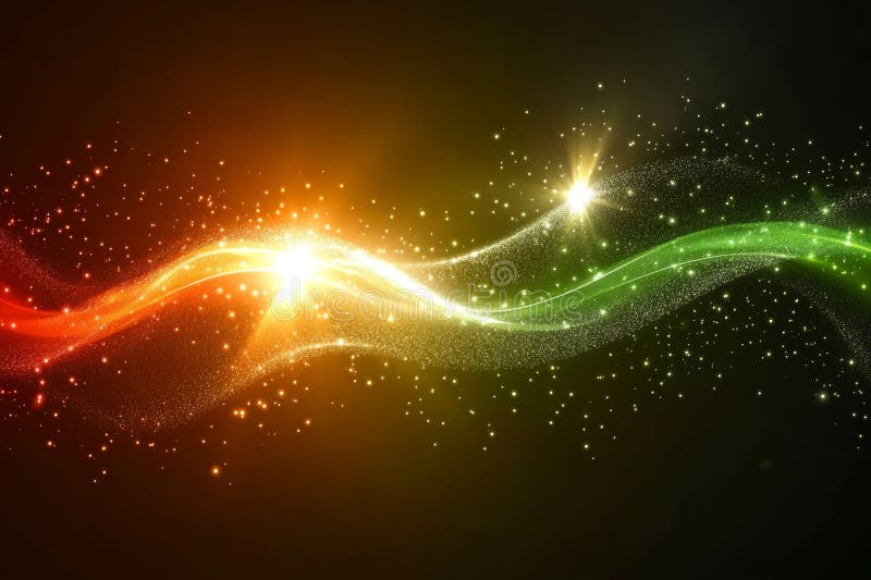 A Stunning and Dynamic Abstract Background Highlighted by Sparkling Red ...