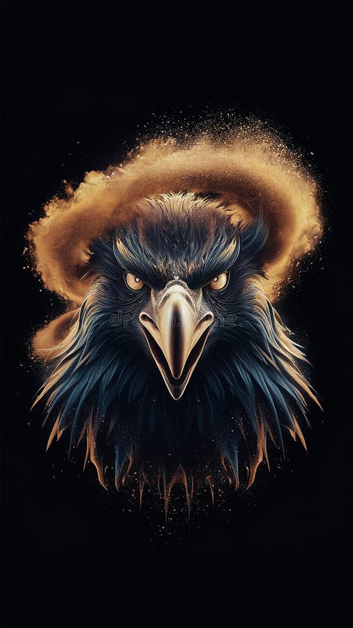 A Stunning, Dynamic 3D Render of a Crow in a Medium Shot, with an ...