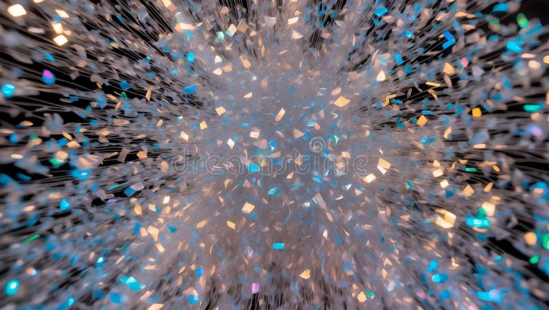 A Stunning Dynamic Sparkle Burst Enhanced with Vibrant and Colorful ...