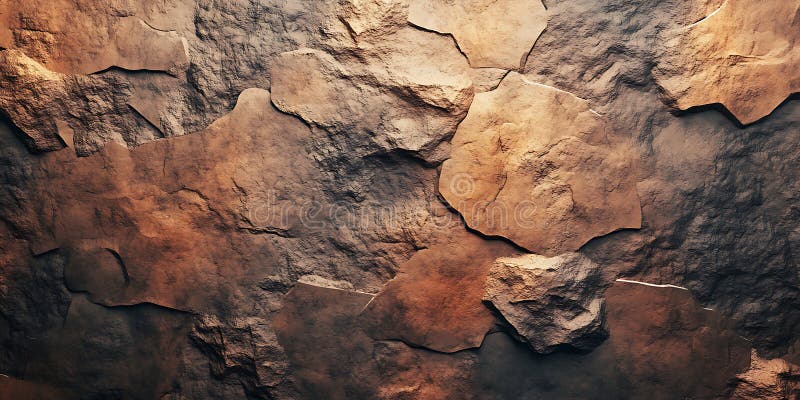 Stunning Earth Tones Rugged Stone Texture Background for Design ...