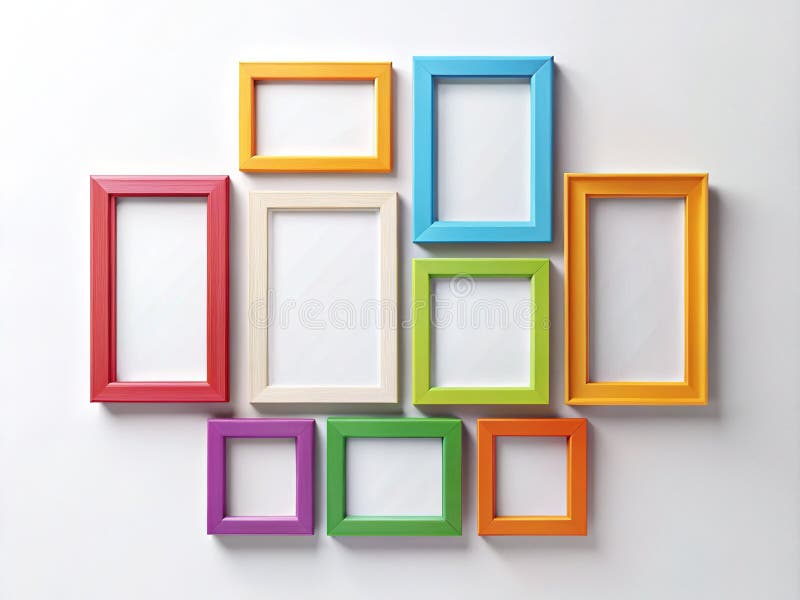 Stunning EightFrame Collage Poster Mockup a Versatile Design Template ...