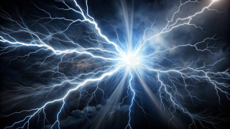 Stunning Electrified Black Background a Dramatic Visual Enhancement for ...