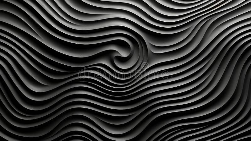 Stunning Elegant Ripples Design with Intricate Details and Seamless ...