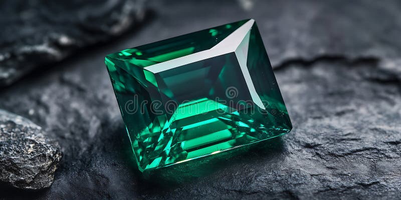 Stunning Emerald Gemstone HighResolution Image of Precious Green ...