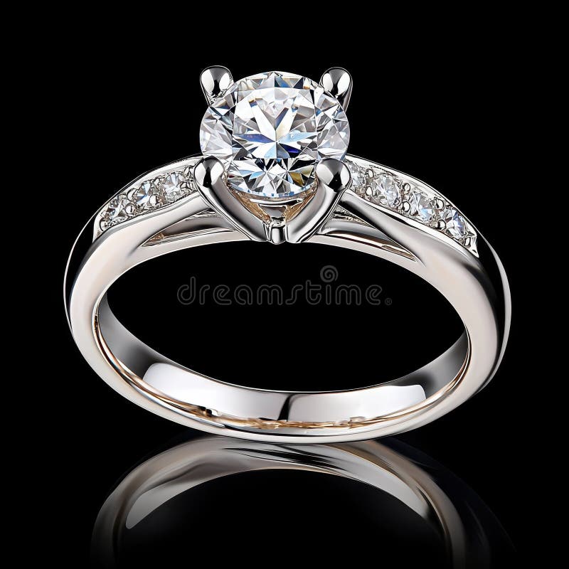 Stunning Engagement Ring with Exquisite Diamond and Elegant ...