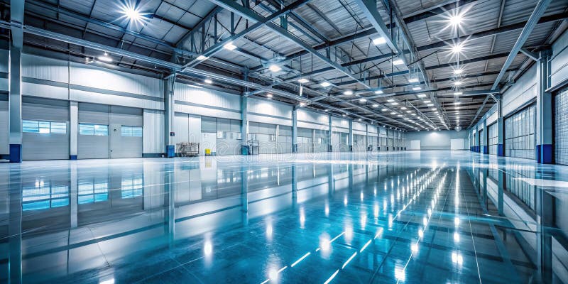 Stunning Epoxy Flooring Transformation in a Modern Industrial Space a ...