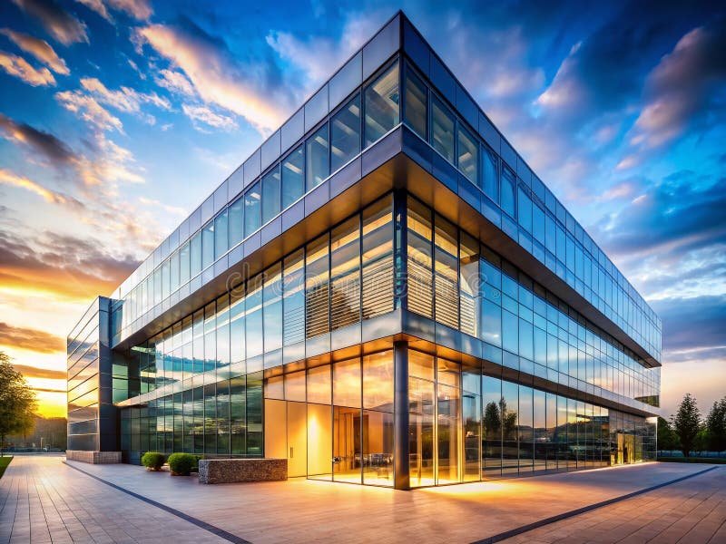 Stunning Exterior of a Modern Architectural Masterpiece a Final Project ...