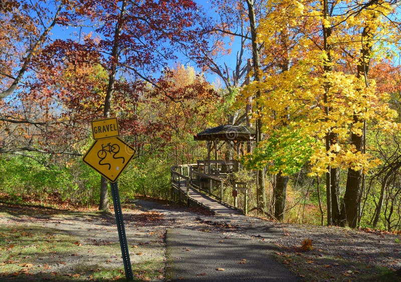 Stunning Fall Foliage in Cleveland Stock Image - Image of undefined ...