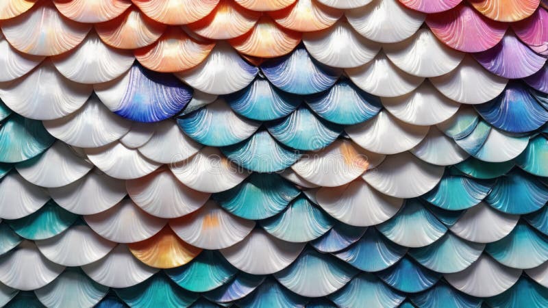 Stunning Fish Scale Pattern Background a Detailed and Vibrant Visual ...