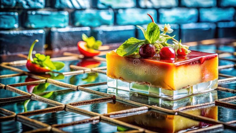 Stunning Food Photography Elevating Culinary Art with Glass Brick ...