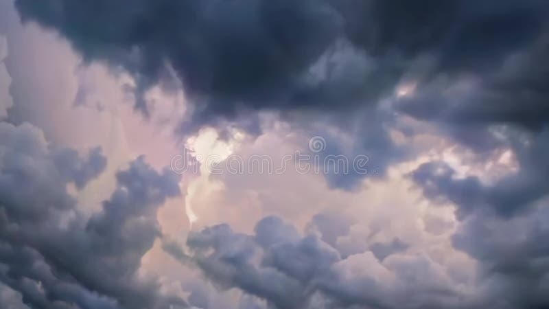 Dramatic Cloud Movement Footage Captured in High Definition Stock Video ...