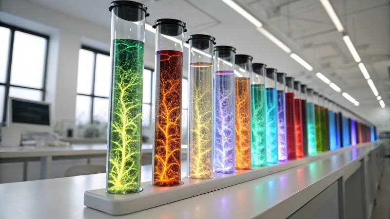 Stunning Fractal Patterns within Glowing Test Tubes a Scientific ...