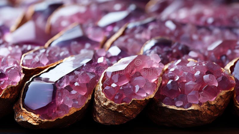 Stunning Geodeinspired Artwork with Intricate Textures, Ethereal ...