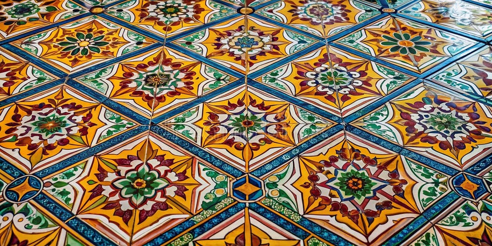 Stunning Geometric Floor Tile Pattern a Visually Engaging Design ...
