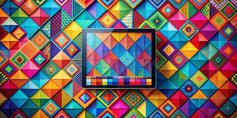 Stunning Geometric Wallpaper for Mobile Desktop Colorful Patterns ...