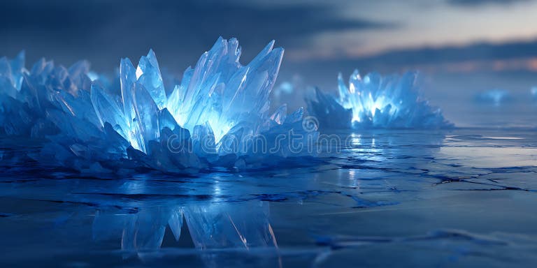 Stunning Glacial Landscape Arctic Ice Formations and Crystal Structures ...