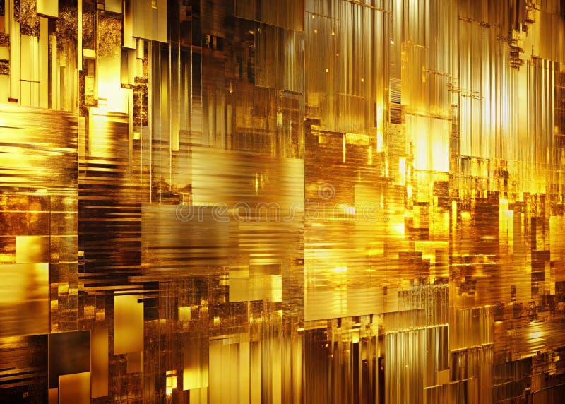 Stunning Gold Glitch Texture Background a Captivating Overlay for ...