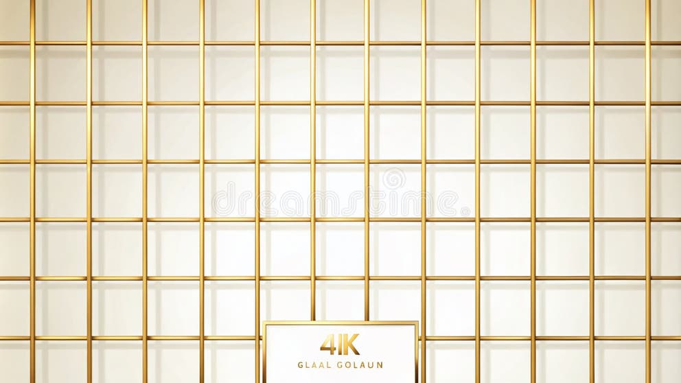 Stunning Gold Grid Pattern Seamless Loop Elegant Design for Video ...