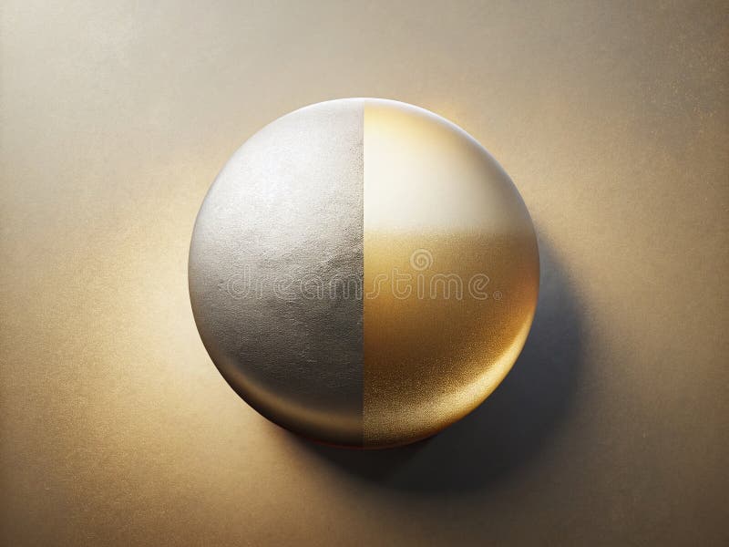 Stunning Gold and Silver Gradient Background a Luxurious Abstract ...