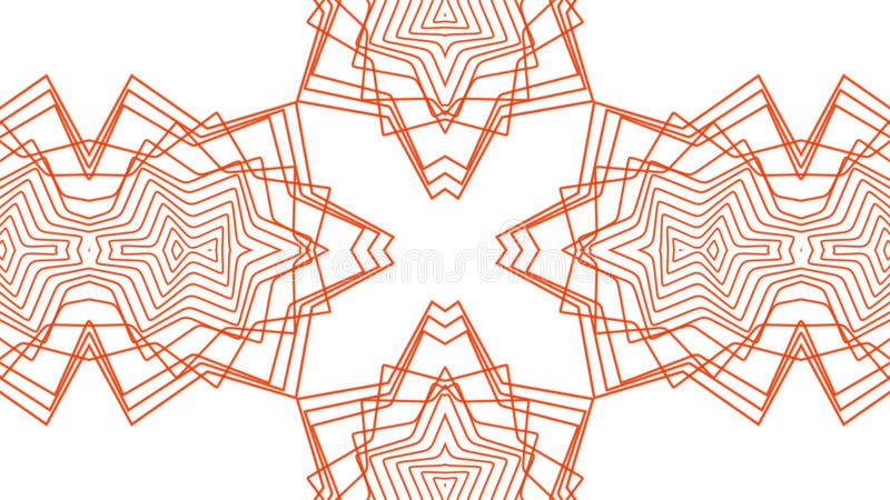 A Stunning Gold-and-white Geometric Pattern Creates an Eye-catching ...