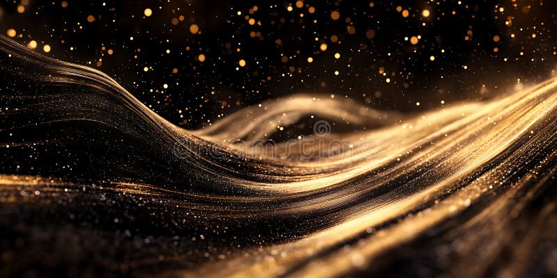 Stunning Golden Abstract Background Perfect for Design Projects Stock ...