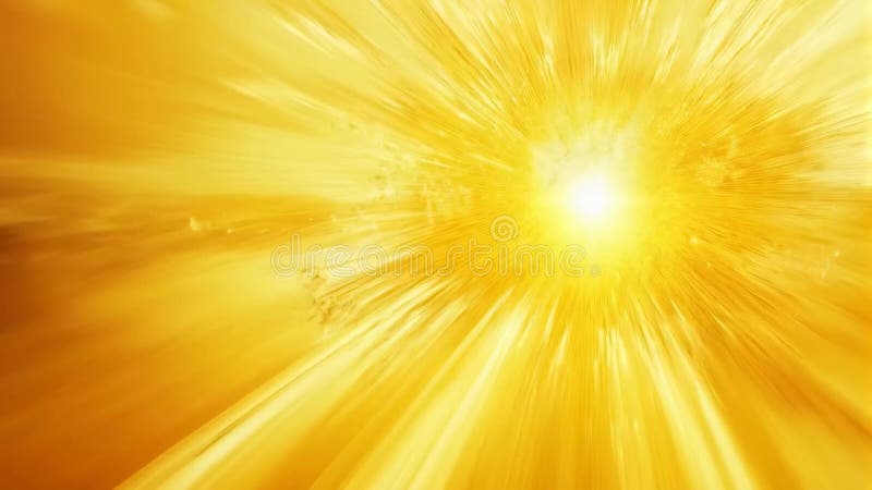 Stunning Golden Explosion with Dynamic Light Rays and Energy Stock ...