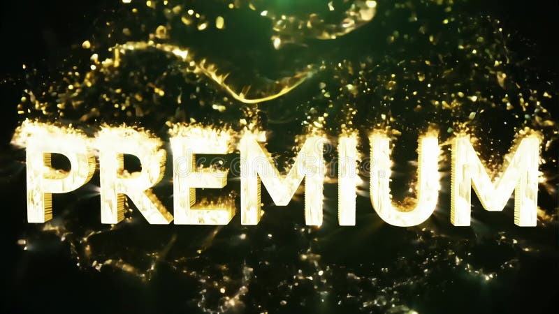 Stunning Golden Fireworks Reveal of Premium 3D Text Animation Stock ... Stunning Golden Fireworks Reveal of Premium 3D Text Animation Stock ...