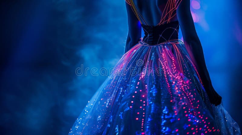A Stunning Gown Made of Sustainable Material Changes Color with the ...