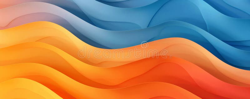 A Stunning Gradient Color Wave Pattern with Bold Transitions from ...