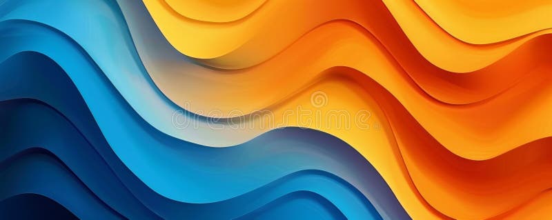 A Stunning Gradient Color Wave Pattern with Bold Transitions from ...
