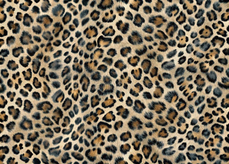 Stunning Gray Leopard Print Seamless Pattern for Fashion Textiles and ...