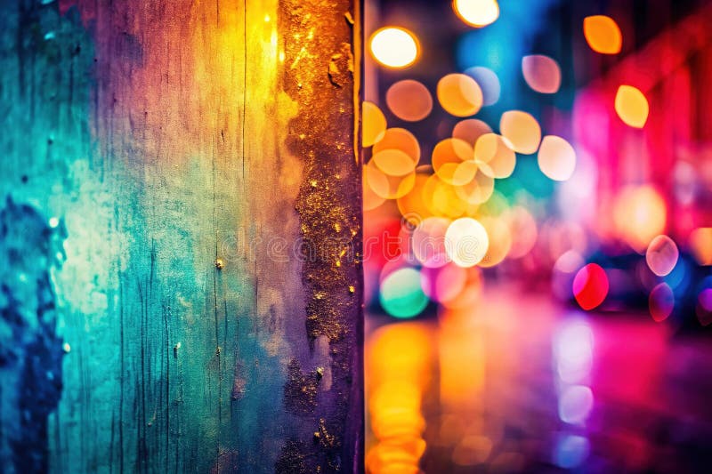 Stunning Grunge Retro Abstract Background with Vibrant Blurred Gradient ...