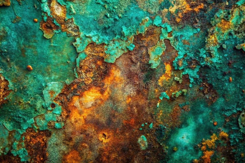 Stunning Grunge Verdigris Texture an Oxidized Copper and Brass ...