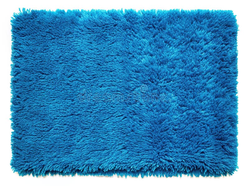 Stunning HandPainted Blue Rug Texture an Abstract Illustration Design ...