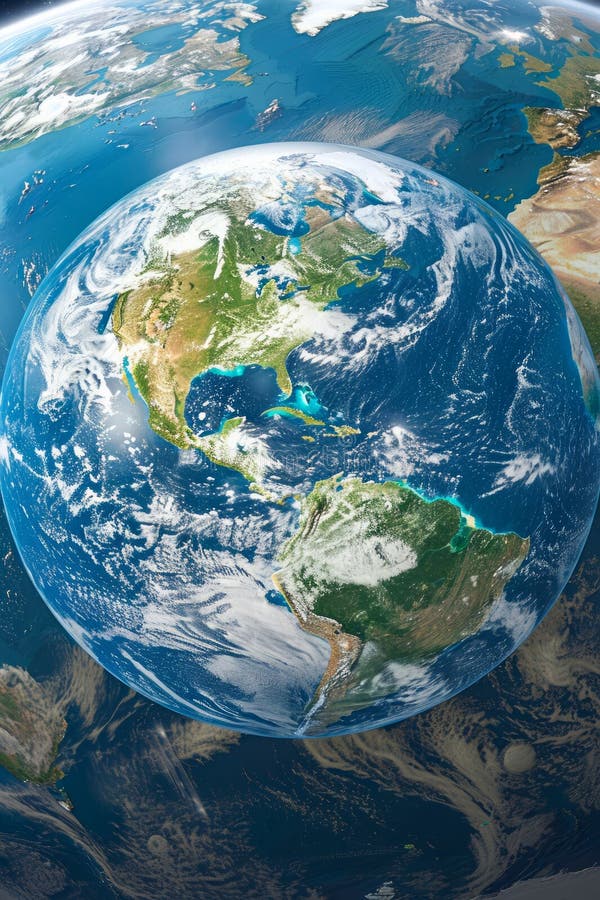 Stunning High Resolution Image of Planet Earth from Space Highlighting ...