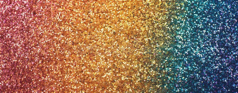 Rainbow Glitter Texture Background Stock Illustration - Illustration of element, effect: 372094342
