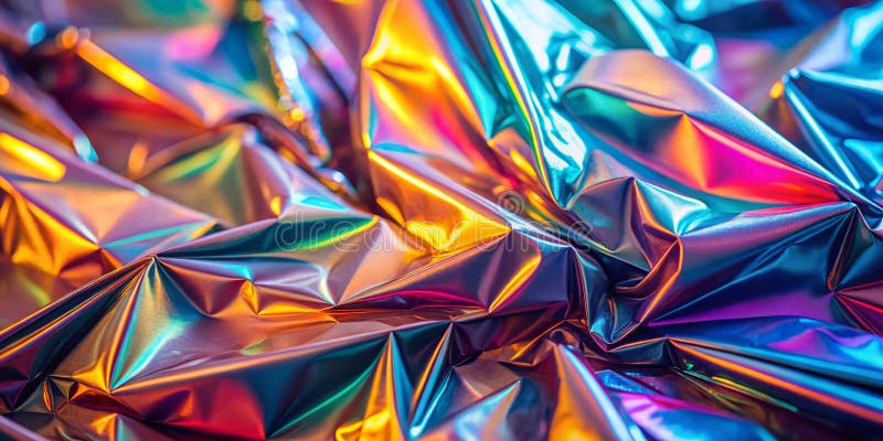 Stunning Holographic Background Texture Achieve an Iridescent ...