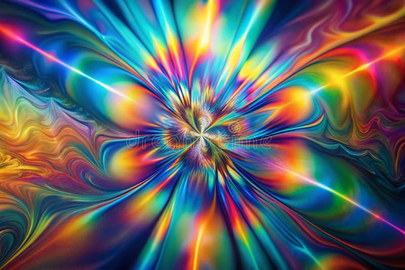Stunning Holographic TieDye Light Pattern Background Ideal for Website ...