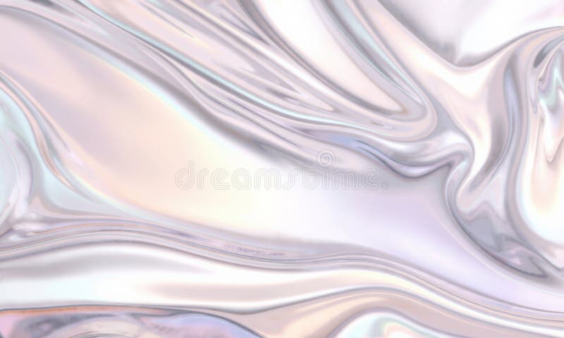 Stunning Holographic Wave Background Featuring Smooth, Flowing Patterns ...