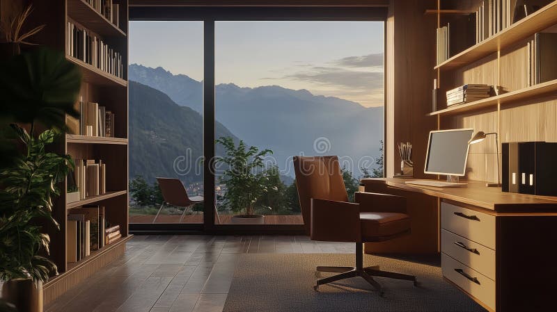 A Stunning Home Office Created by a Neural Network Based on Stock ...