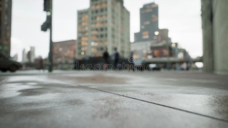 Stunning Hyper Lapse of Downtown Area 7 Stock Footage - Video of light ...