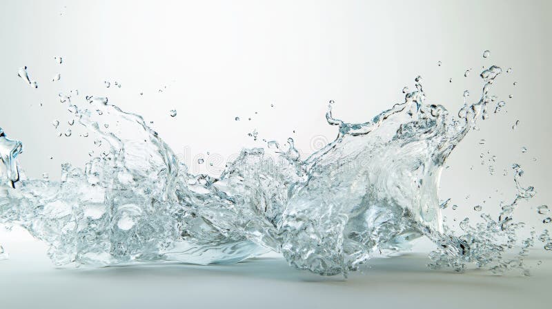 Stunning Hyper Realistic Water Splash in Motion with Crystal Clear ...