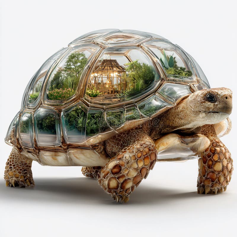 Stunning Hyperrealistic Closeup of a Turtle with a Unique Patterned ...