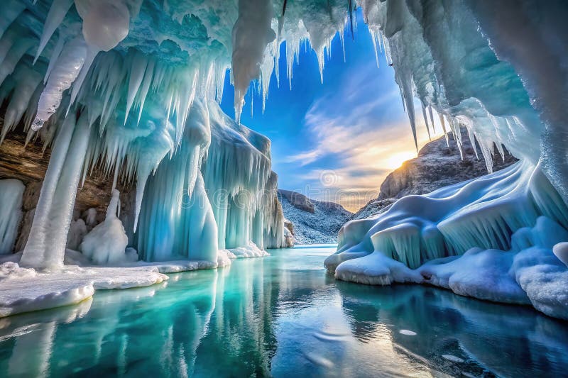 Stunning Ice Backgrounds HD a Collection of Elegant and Photographic ...