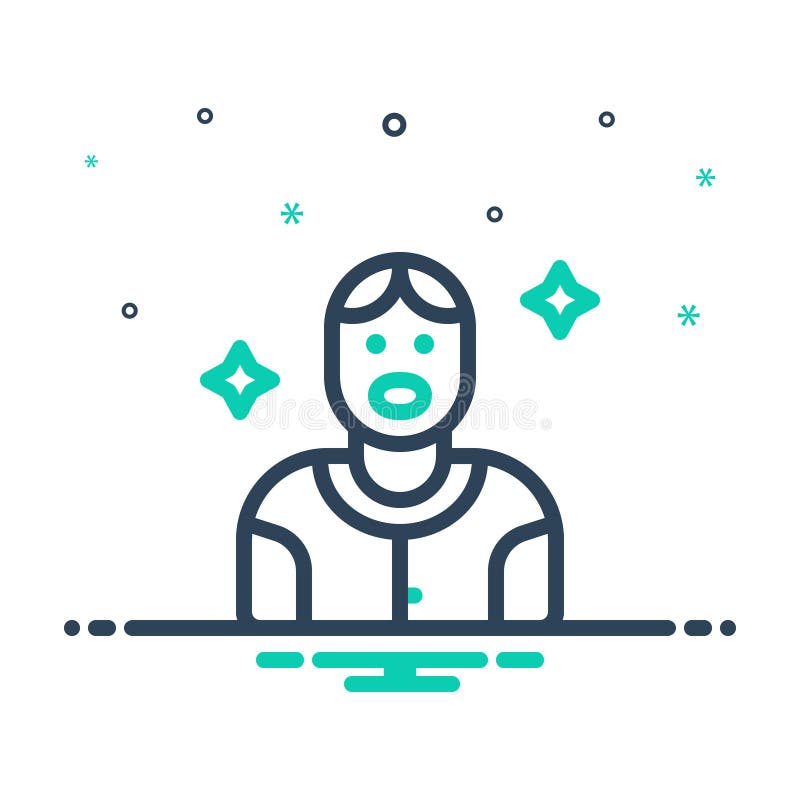 Mix Icon for Stunning, Extraordinary and Infatuated Stock Vector ...