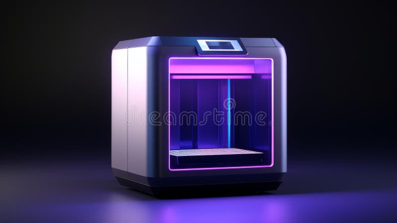 Stunning Illustration of a Precise Printer with Customizable Designs on ...