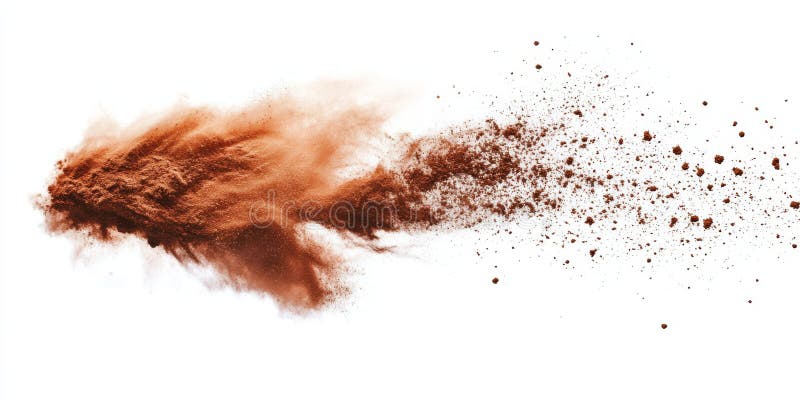 A Stunning, Dynamic Dust Explosion Effect Artistically Set in an ...